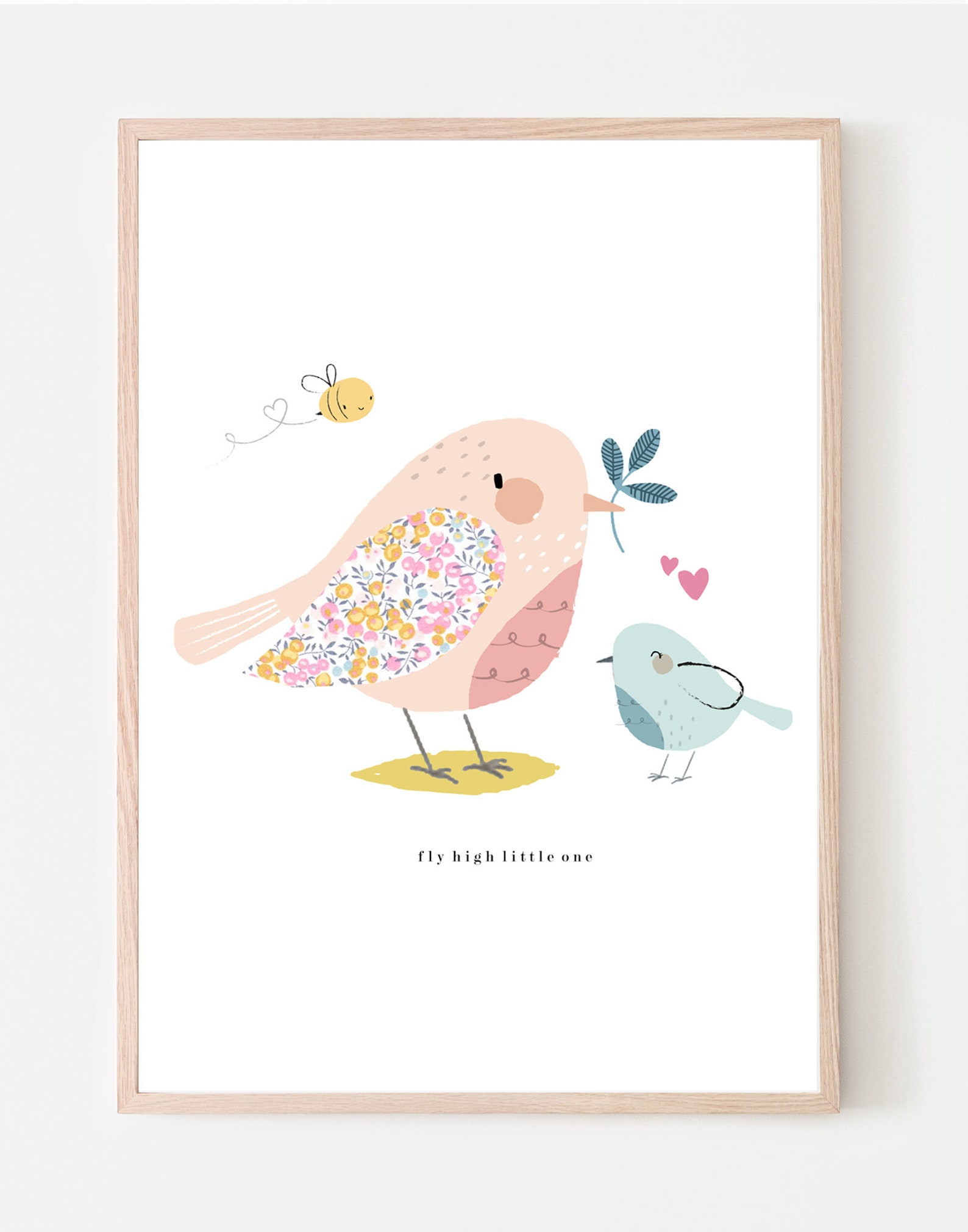 Liberty Bird Nursery Print | Etsy