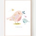 Liberty Bird Nursery Print - Etsy