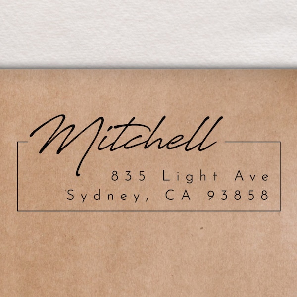 Family Name Stamp - Etsy