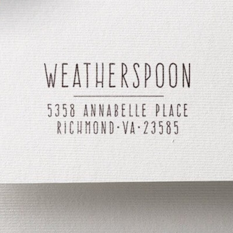 Custom Clear Stamp - Etsy