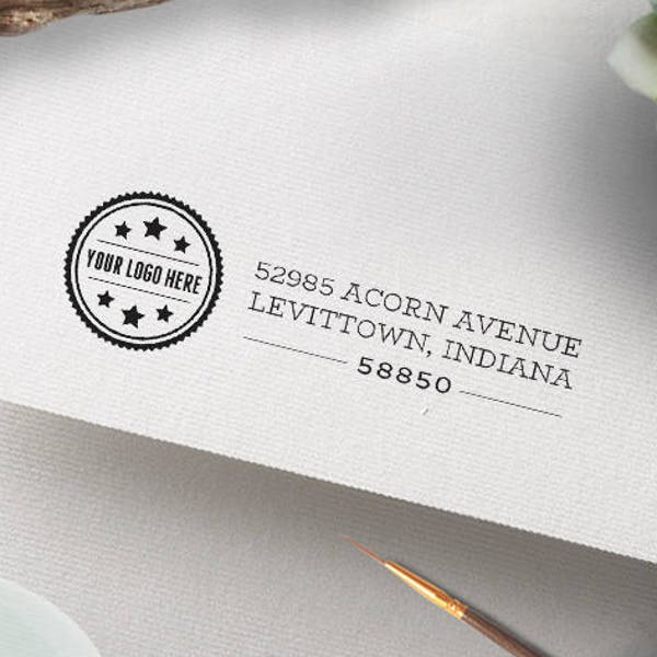 Custom Logo Stamp - Etsy