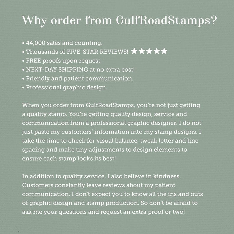 Address Stamp First Names and Last Name | Self Inking Address Stamp for ...