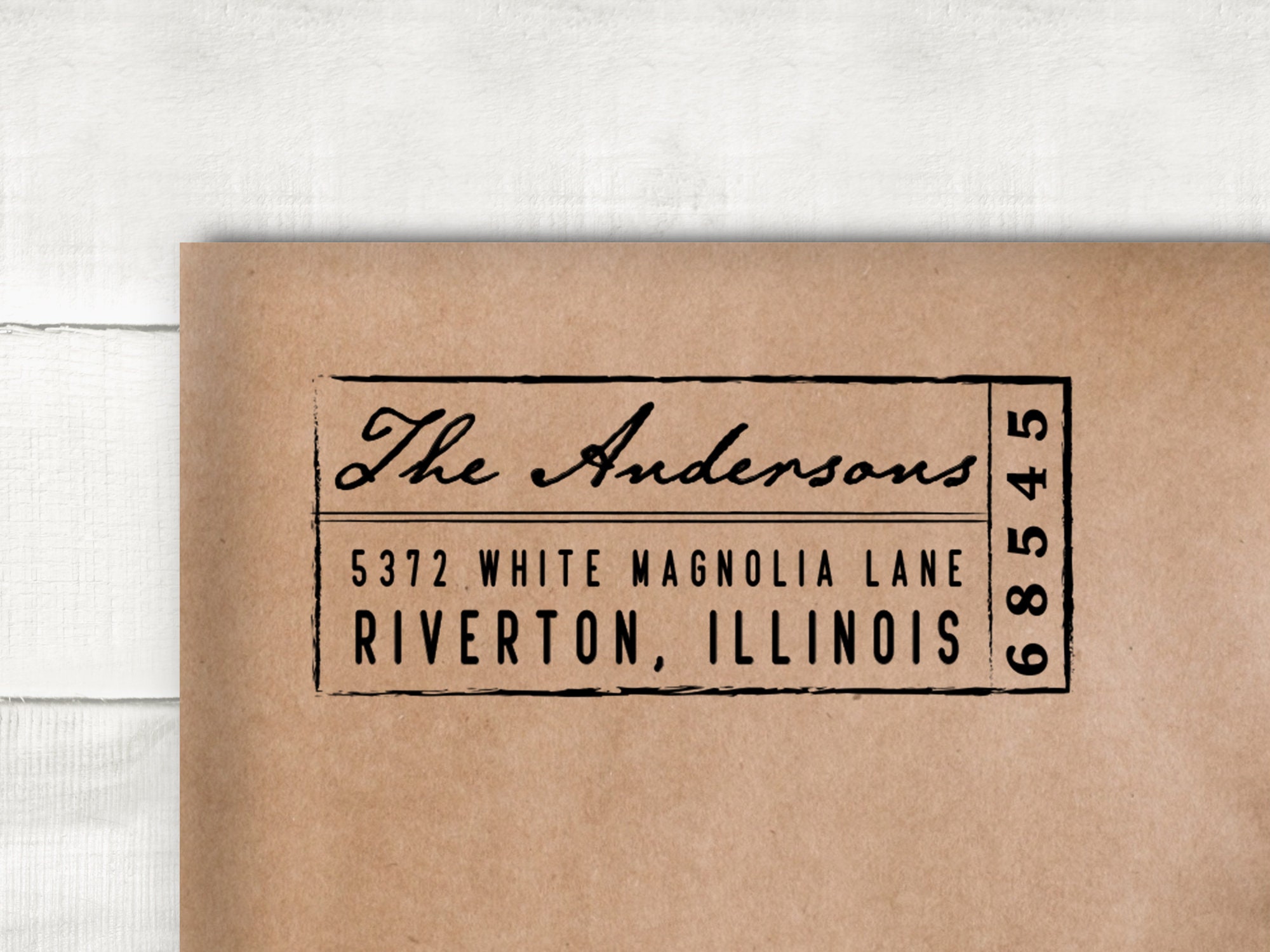 Self-inking Custom Stamp Address Stamp Self Inking Return Address Stamp ...