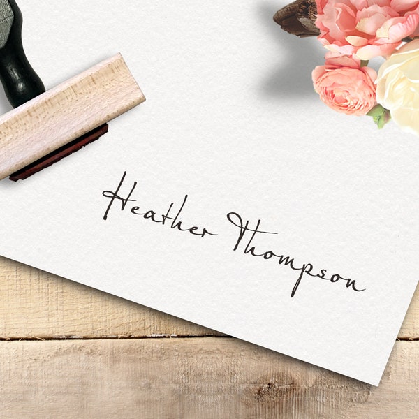 Name Stamp - Etsy