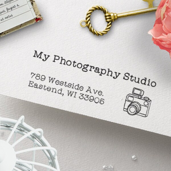 Camera Stamp - Etsy