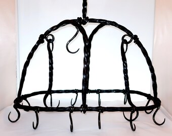 Iron Pot Rack - Etsy
