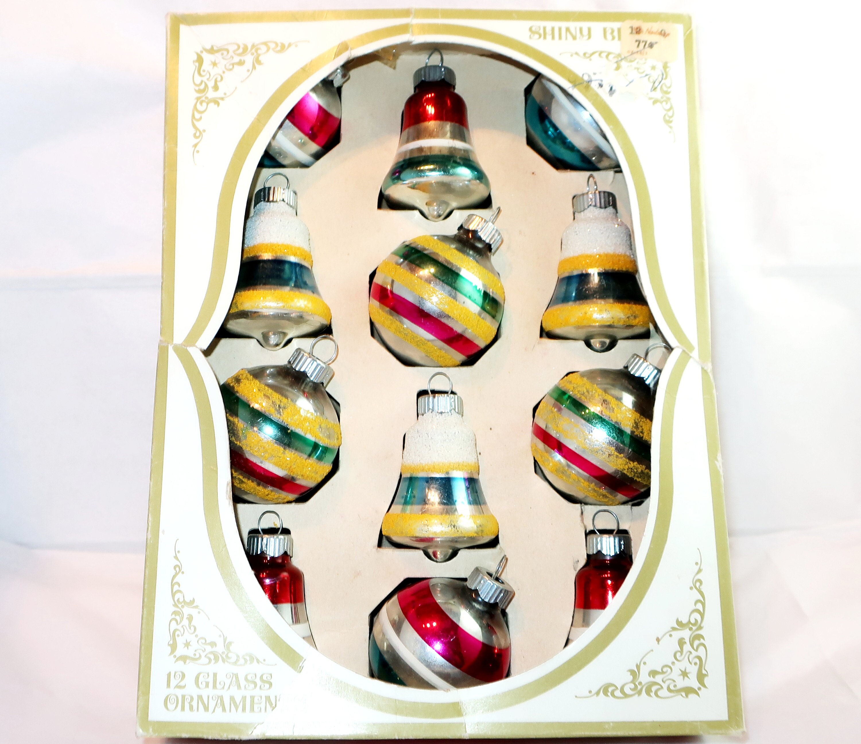 Shiny Brite Ornament Shapes Clipart