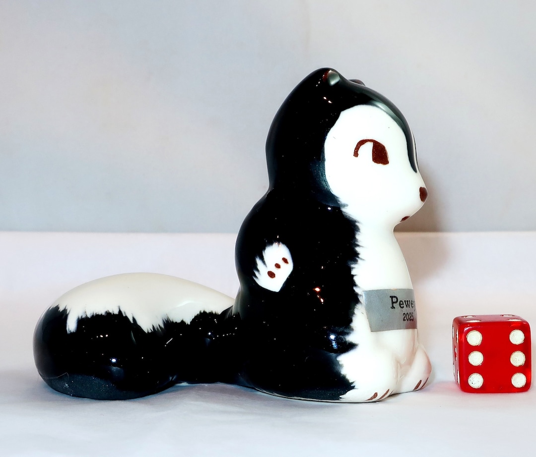 PEWEY SKUNK des années 1950 par Robert Simmons Ceramics Los Angeles CA ...