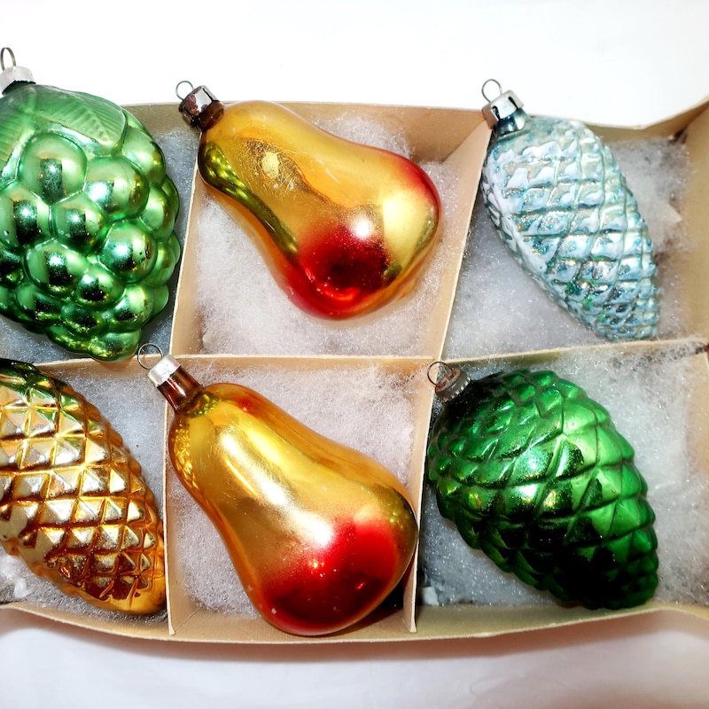 Glass Pinecones Japan - Etsy