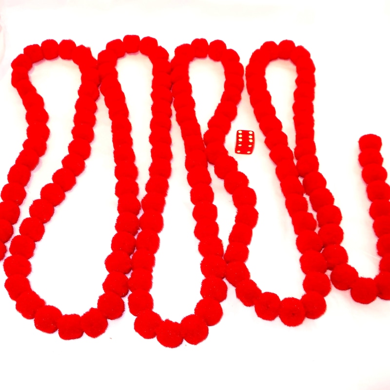 Pompom Ball Garland - Etsy