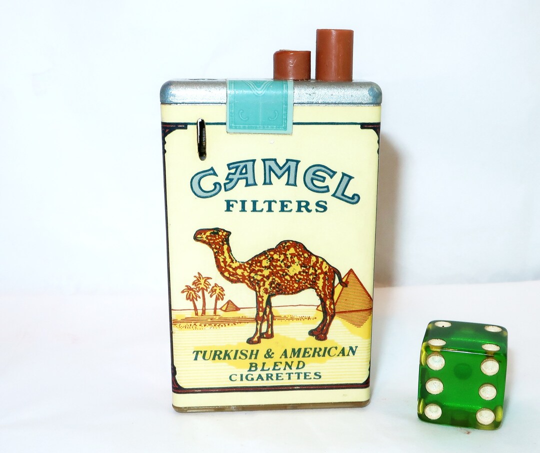 CAMEL CIGARETTES LIGHTER Promotional Advertising Camel Filters Pack ...