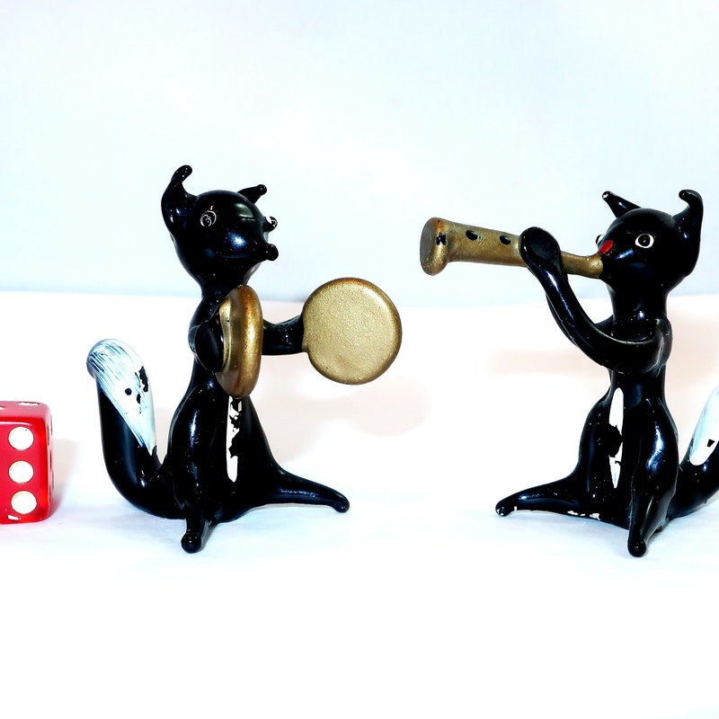 50s Glass Figurines - Etsy