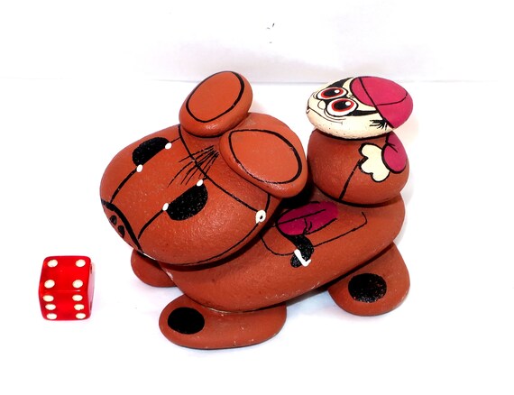 1972 STONEY MALONEY JOCKEY Riding a Horse by Artist Ruane - Etsy