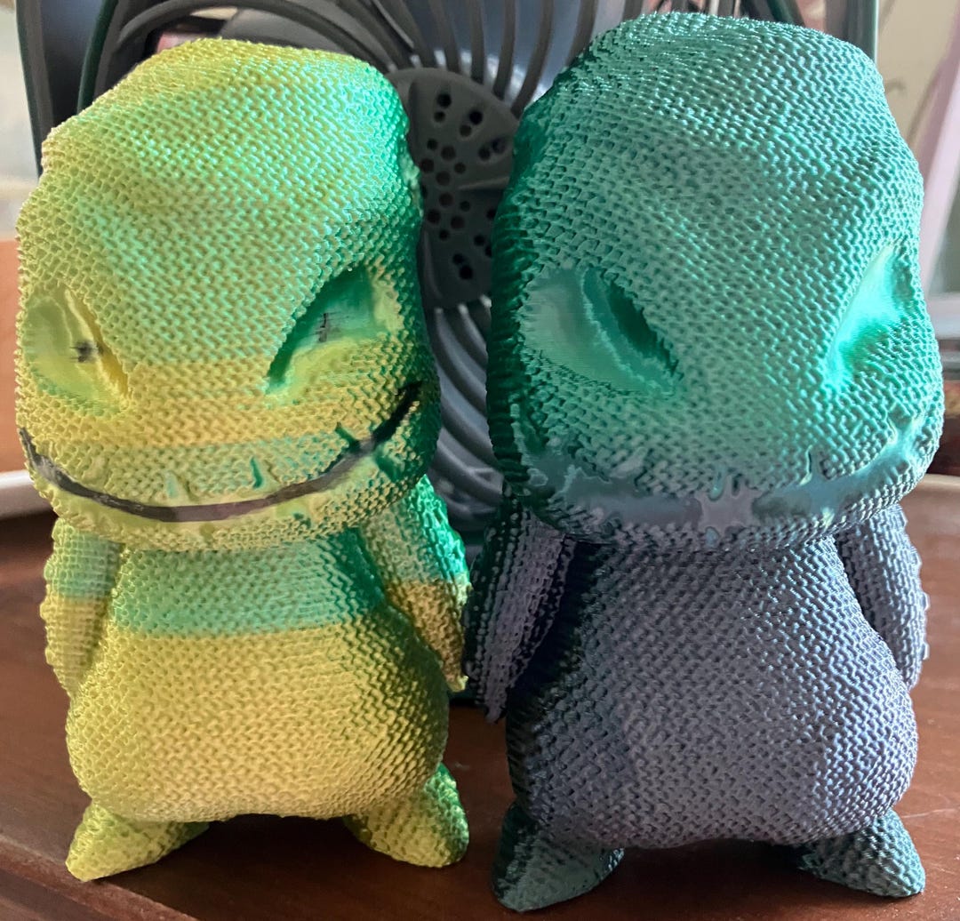 3D Printed Oogie Boogie (3.5" Tall; Customizable Color) - Etsy