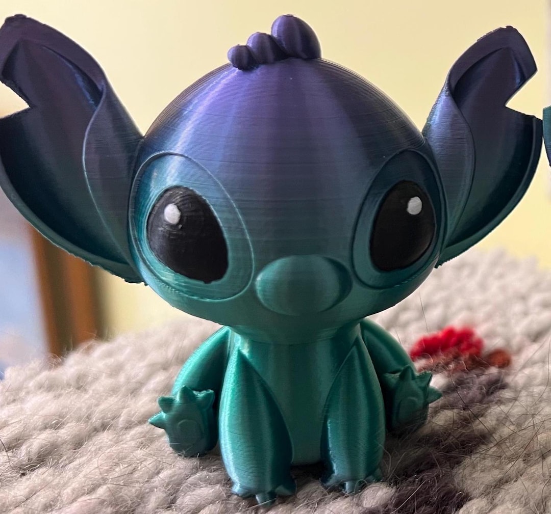 3D Printed Stitch (3.5" Tall) - Etsy