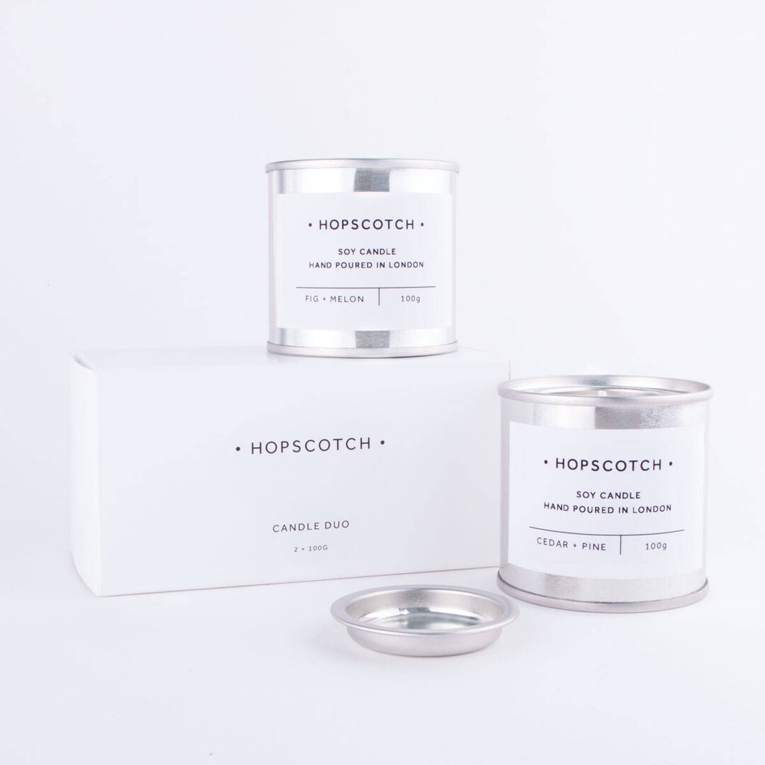 Mini Scented Candle Duo Gift Set — Great Gift for Her — Hand-poured 100 ...