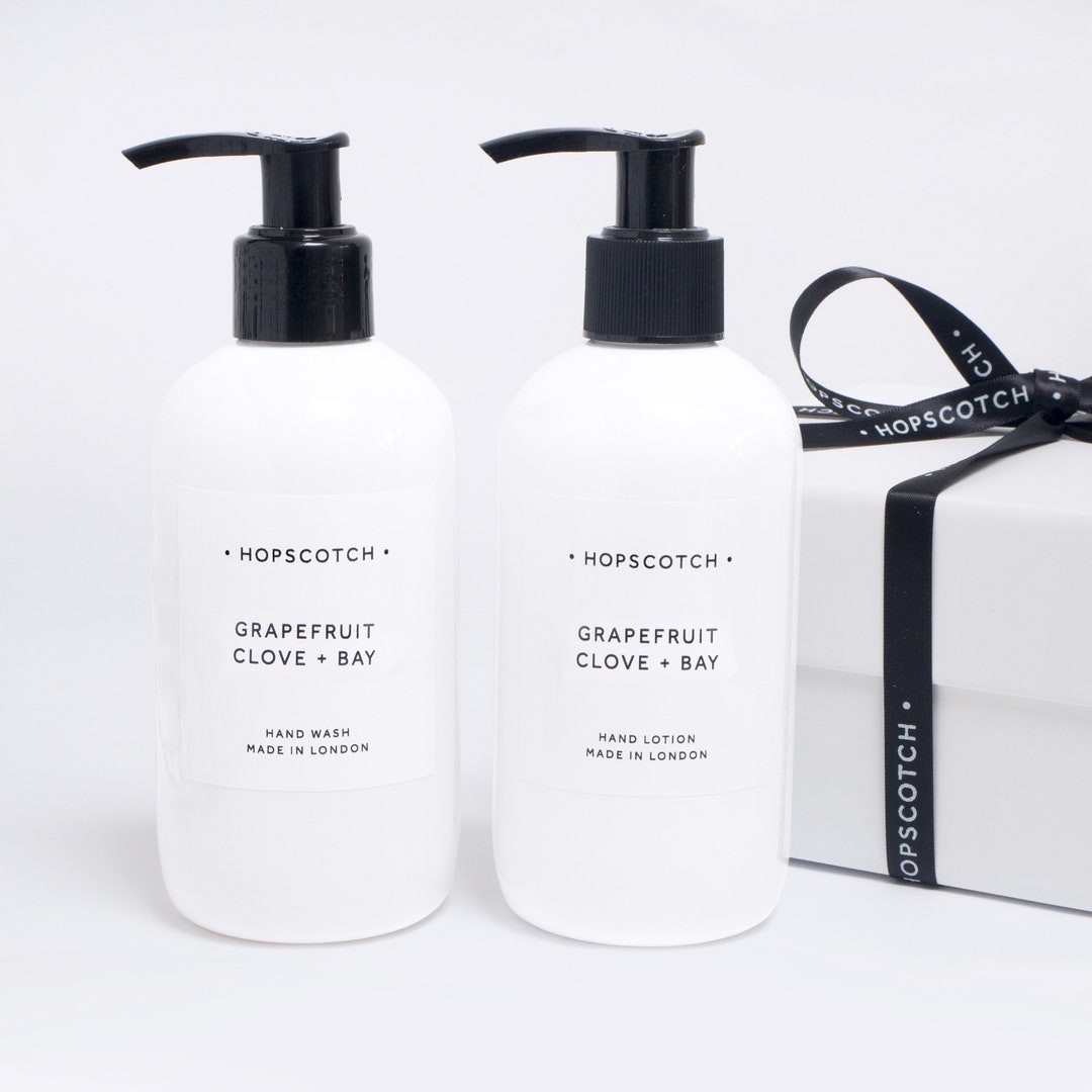 Grapefruit, Clove and Bay Hand Care Duo — Hand Wash and Hand Lotion ...