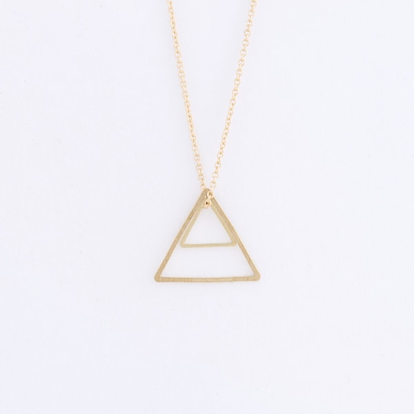 Geometric Necklace - Etsy
