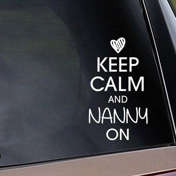 Keep Calm Decal - Etsy