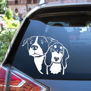 Custom Dog Decal Hand Drawn Personalized Decal Vinyl Decal - Etsy