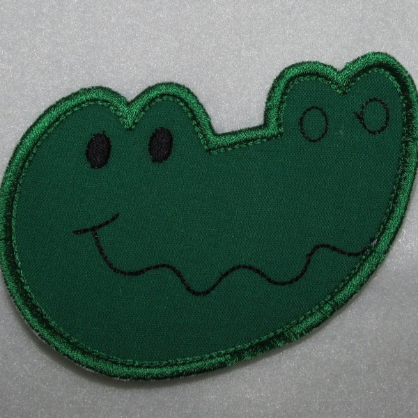 Alligator Applique - Etsy