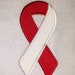 DVT Deep Vein Thrombosis Awareness Ribbon Embroidery Applique Patch, 4 ...