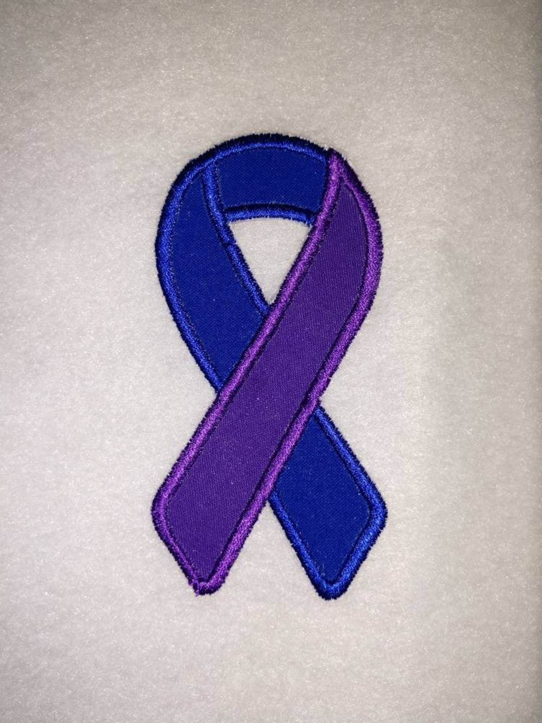 Pediatric Stroke Awareness Ribbon Iron on Embroidery Applique Patch ...