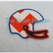 Football Iron on football Helmet Embroidered Applique Patch Sports Iron ...