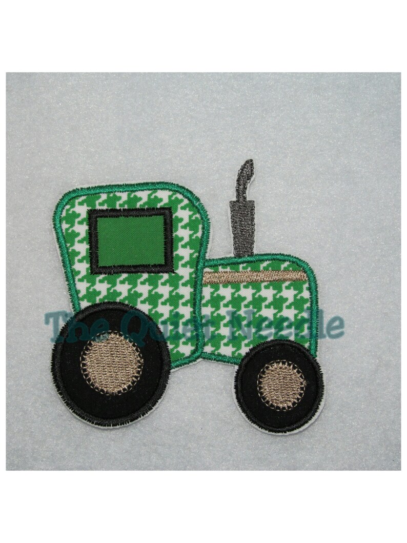 Iron On Applique Farm Tractor Embroidered Patch Children | Etsy