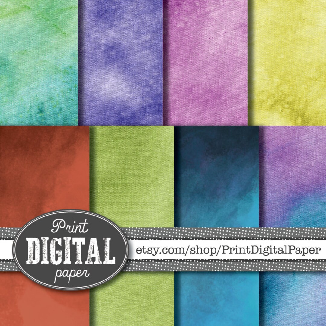 Instant Download Digital Paper Patterns Pack Of 8 Papers For - Etsy