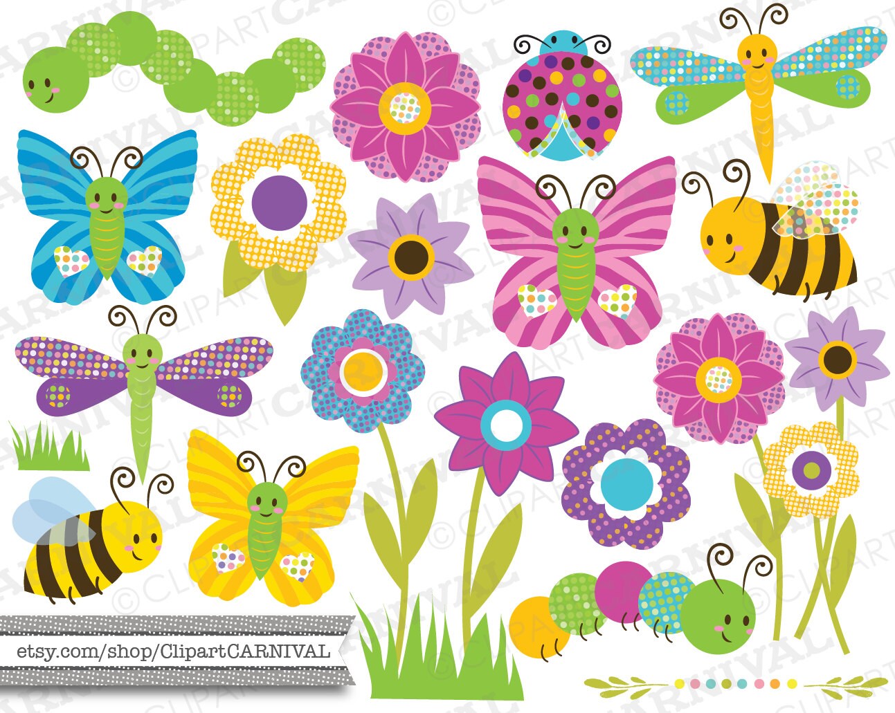 Caterpillar Bug Clipart For Photoshop