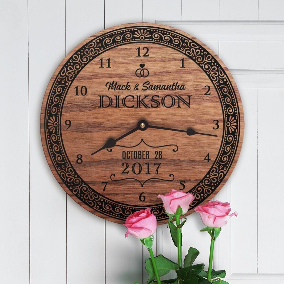 Personalized Wedding Gift From Bridesmaid - Custom Names - Couples Last ...