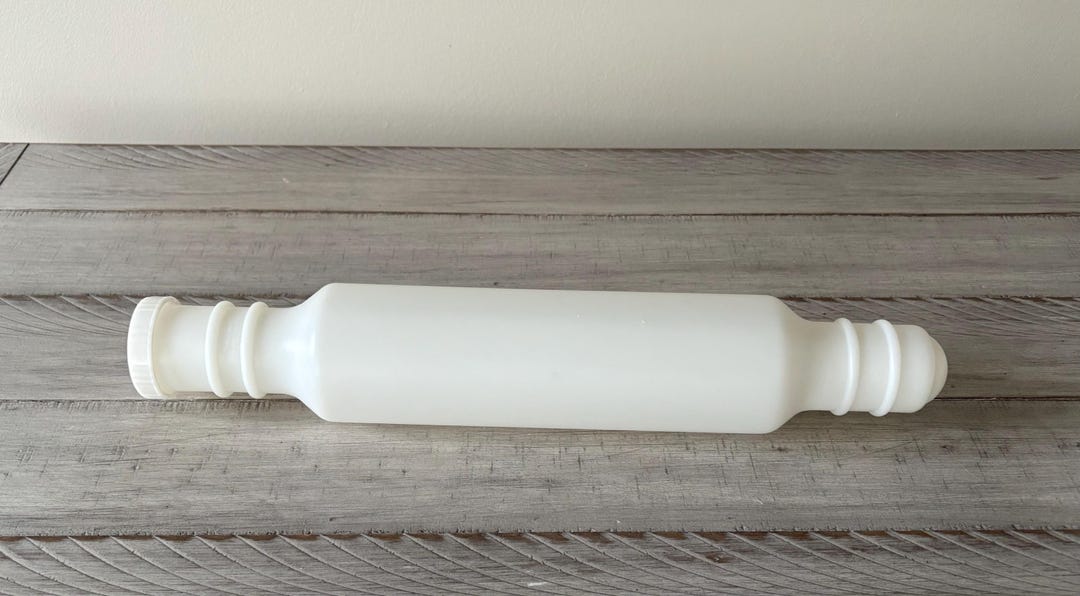 Vintage Rolling Pin Tupperware Fill and Chill Plastic Rolling Pin ...