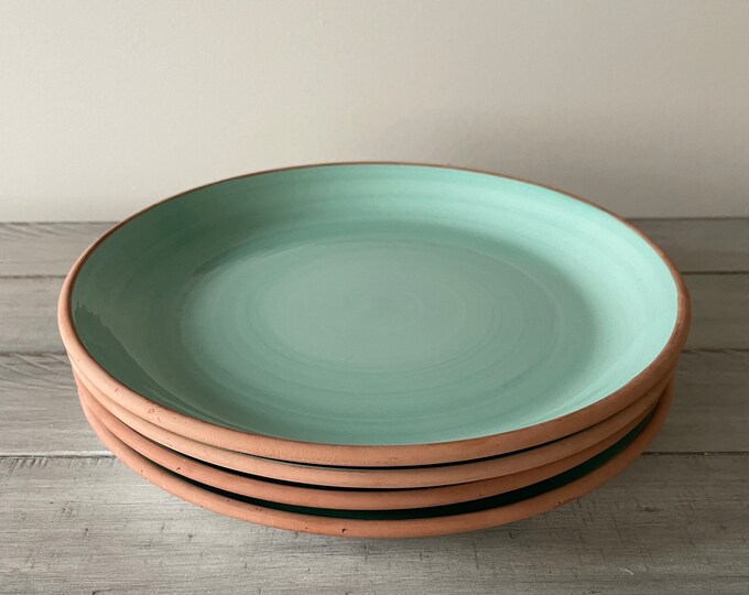 Vintage Terracotta Plates Made in Italy Furio Italy Plates Set of Four ...