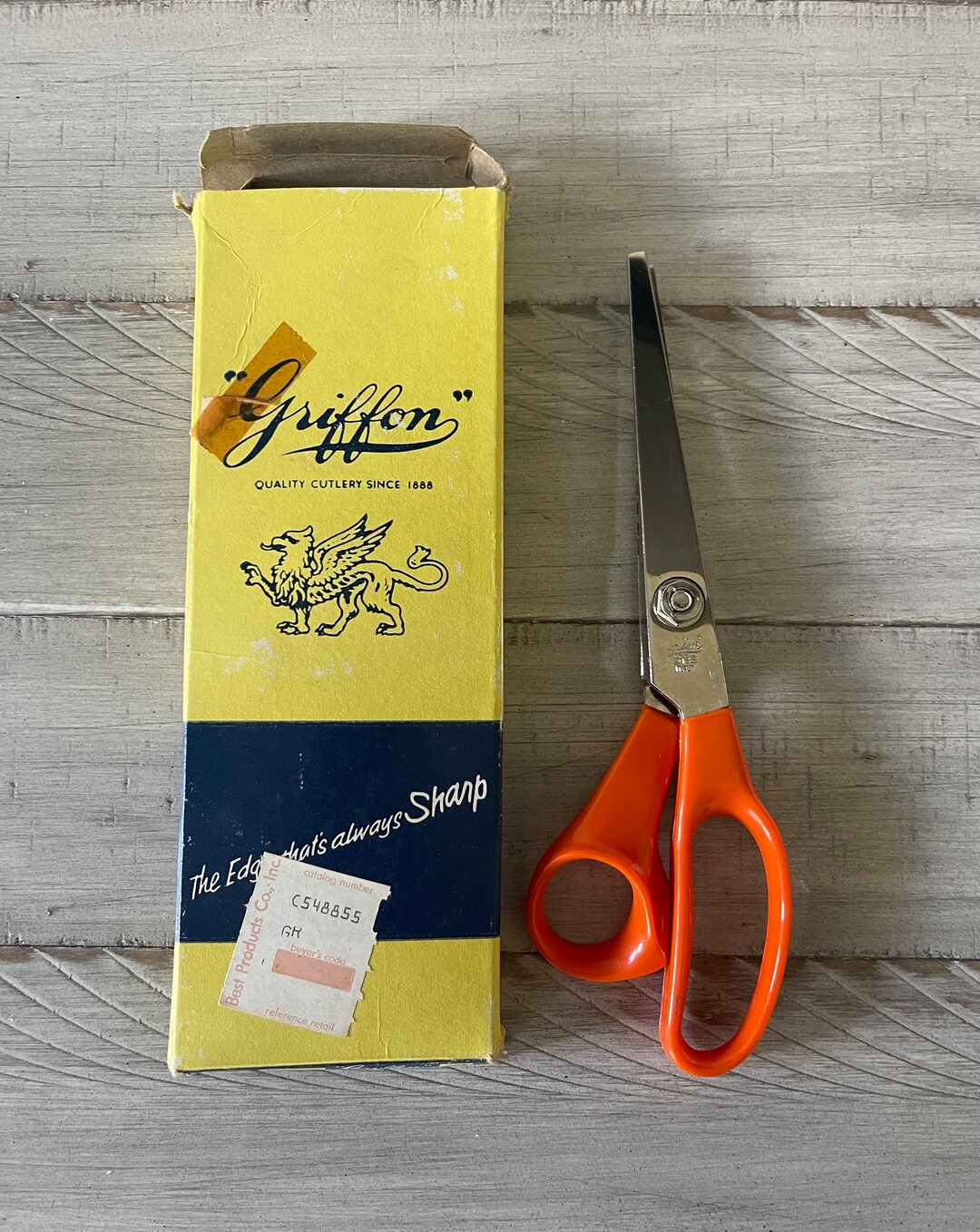 Vintage Scissors Griffon Pinching Shears Made in Italy Vintage Pinching ...