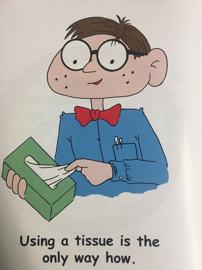 Childrens Book - No Picking, Children's Book About Nose Picking ...