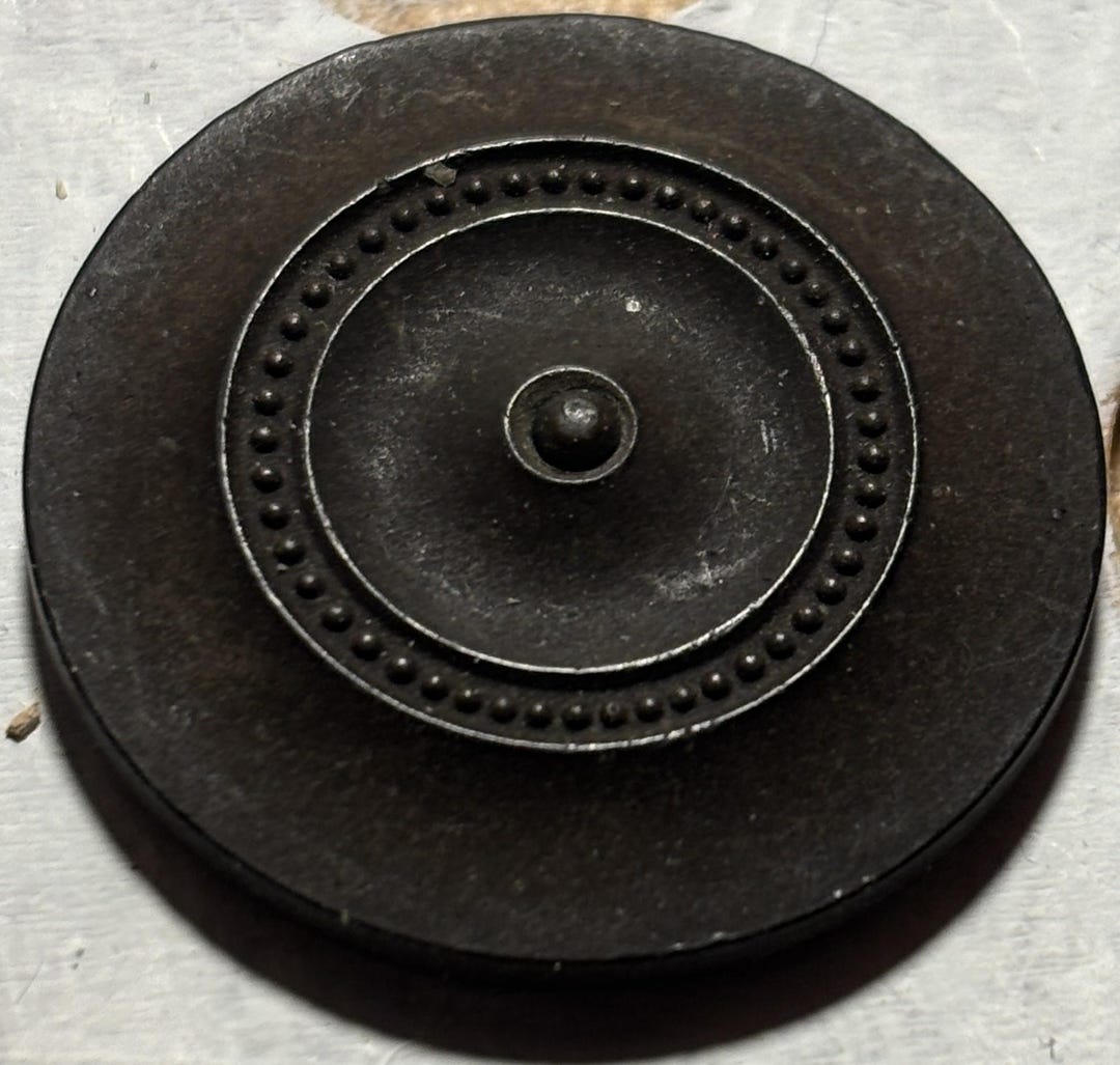 Rare Pin Shank Goodyear Rubber Antique Button 1 1/4" - Etsy