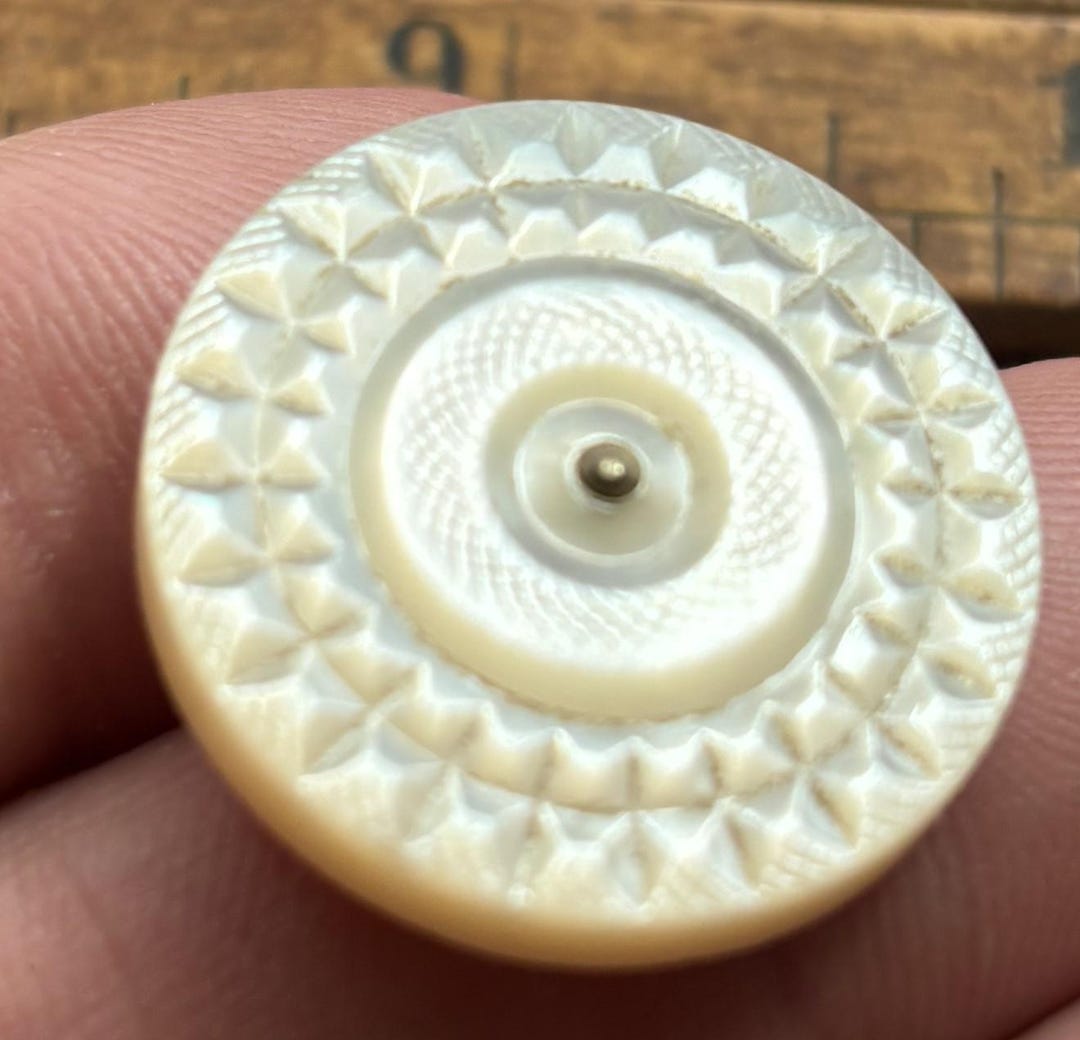 Large Colonial Pearl Antique Button About 1 1/16" in Size - Etsy