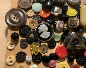 Antique Buttons Bulk - Etsy