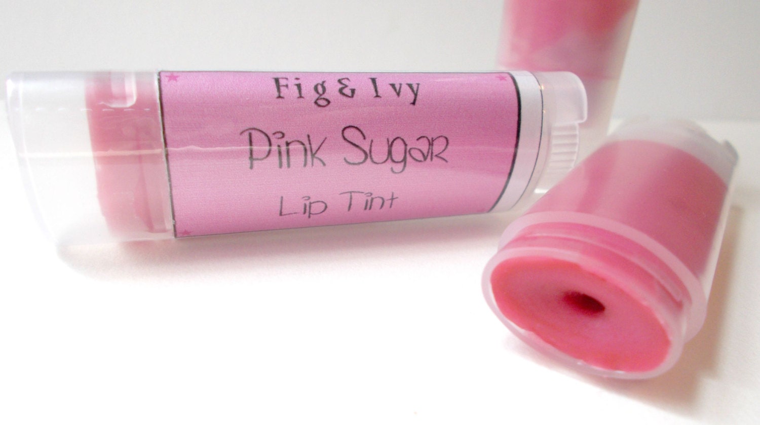 Pink Lip Balm Tinted Lip Balm Pink Sugar Natural - Etsy
