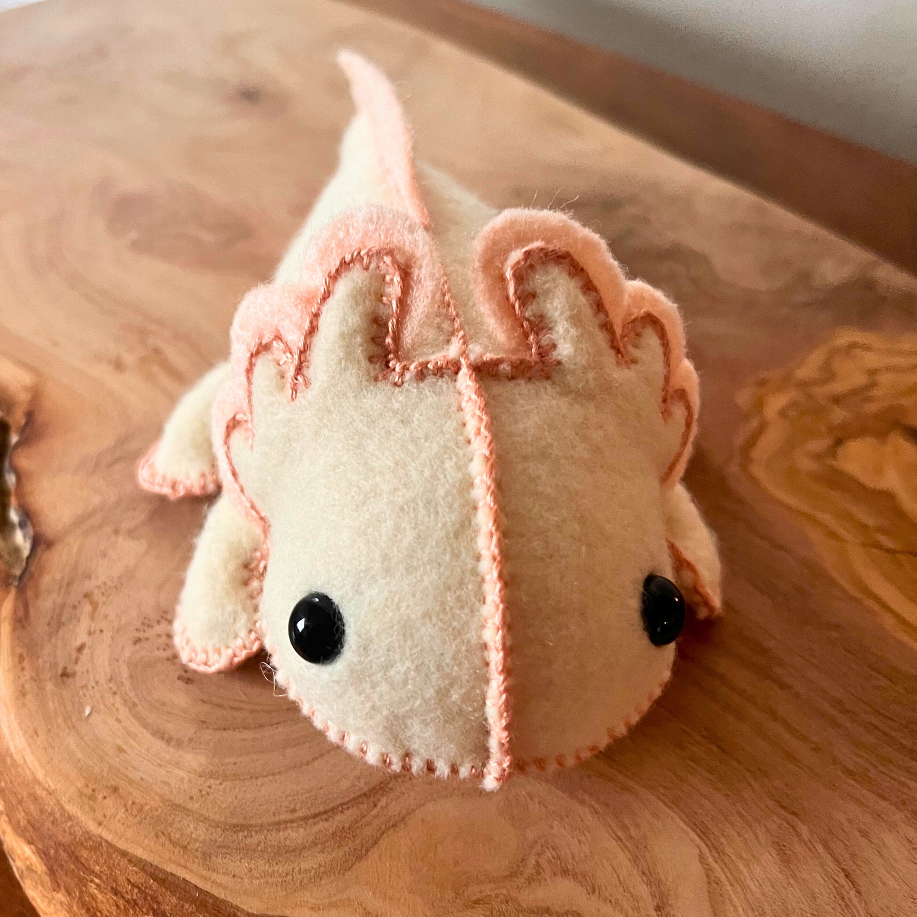 Felt Axolotl Stuffy - Etsy