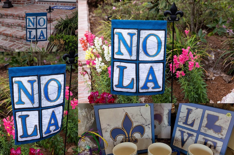 New Orleans Historic Street Tiles Alphabet, Numbers & Symbols Digital ...