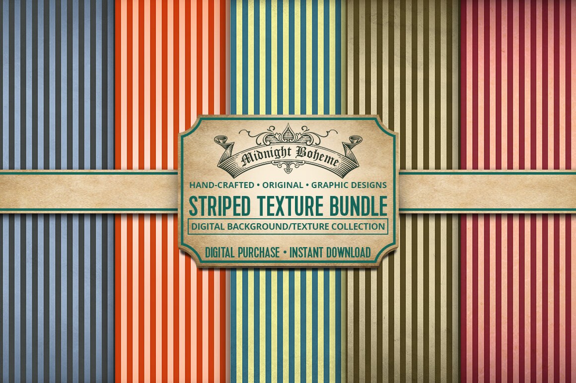 The NOLA Culture Collection of Digital Striped Texture Wallpaper ...