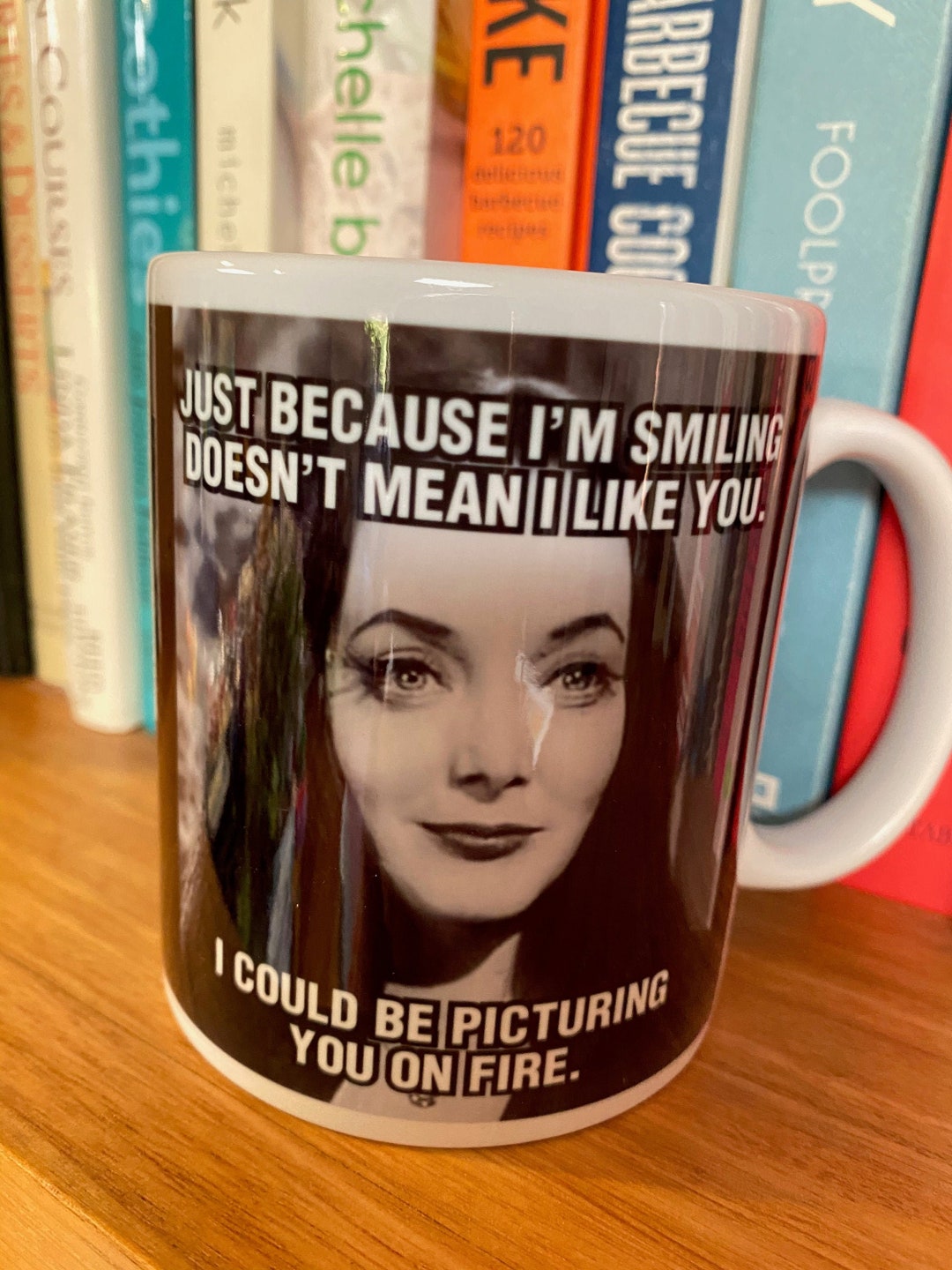 Just Because I'm Smiling at You Doesn't Mean I LIKE You Mug - Etsy