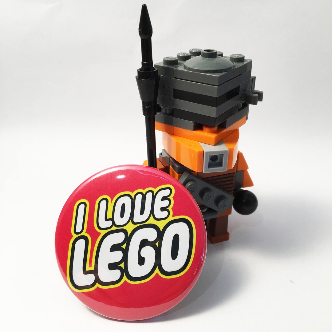 I Love Lego Badge - Etsy