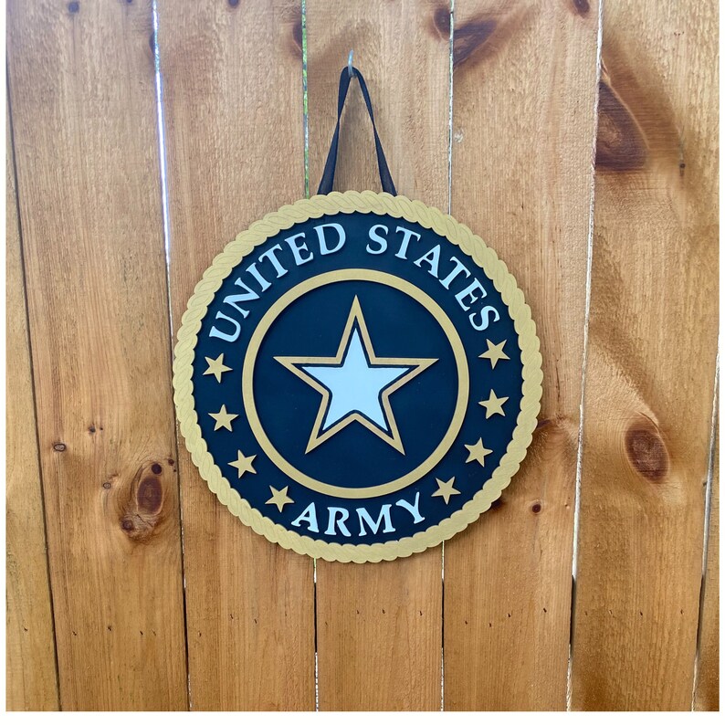 United States Army Front Door Hanger / Door Decor / Everyday Door ...