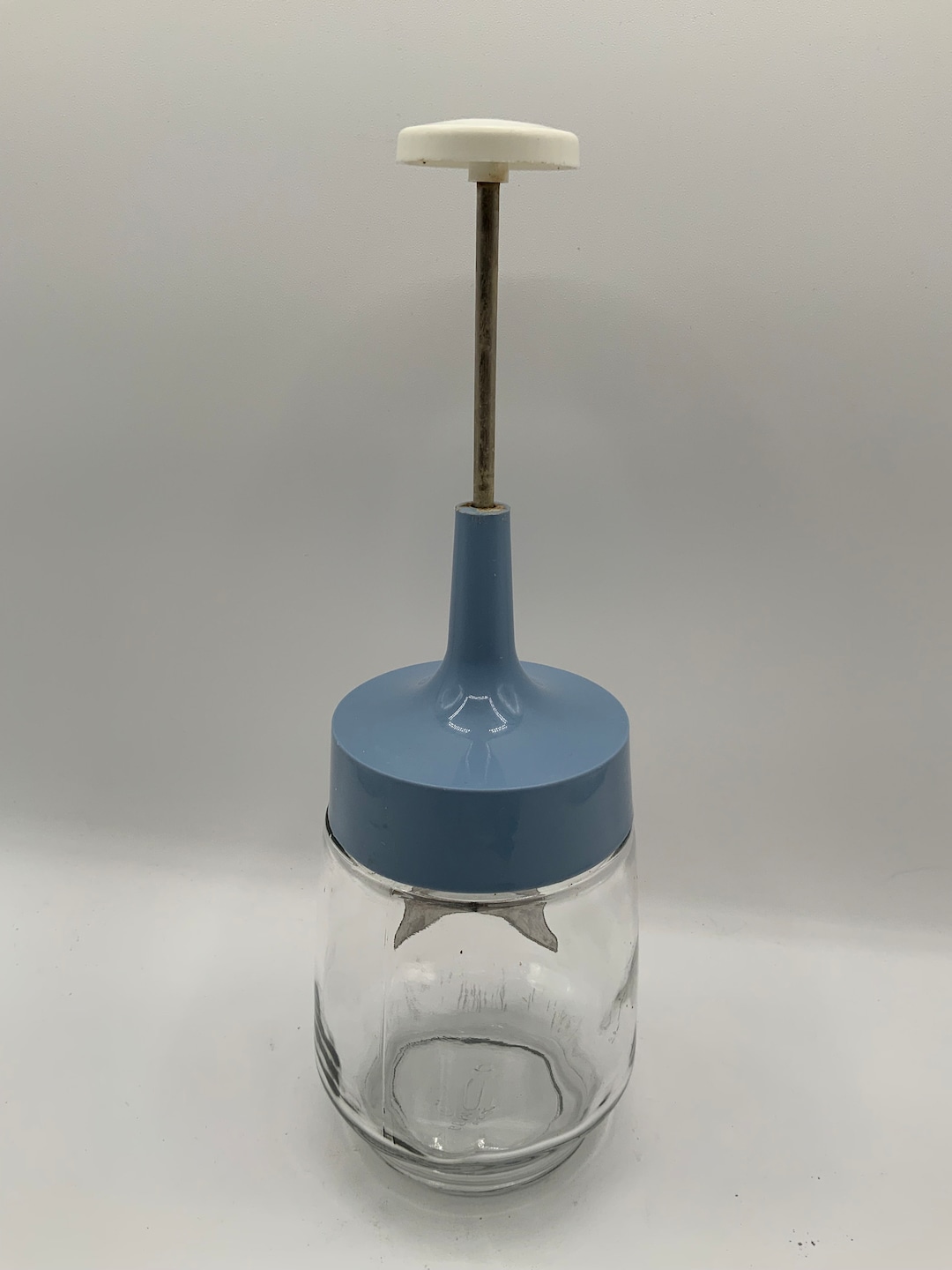 Gemco Nut Chopper Manual Nut Chopper Blue and Clear Mincer - Etsy