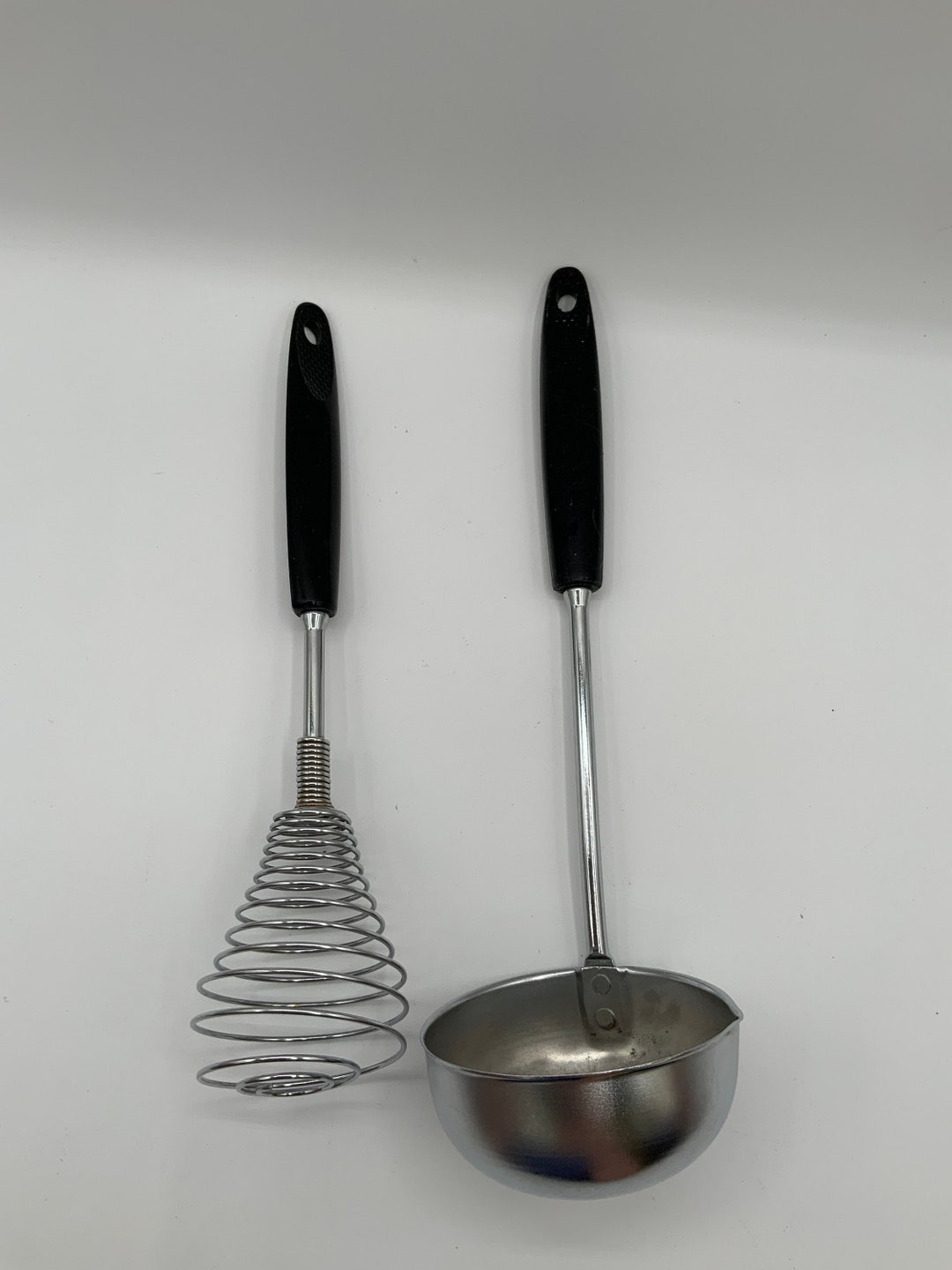 Vintage Ecko Kitchen Utensils - Vintage Ladle - Vintage Spring Whisk ...