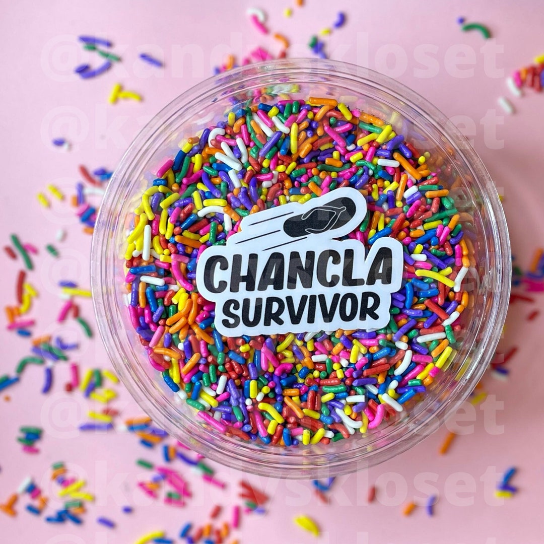 Chancla Survivor Vinyl Sticker,funny Meme Mexican Sticker, Hispanic ...