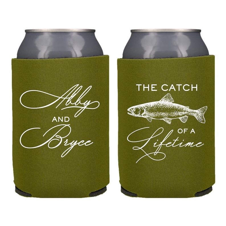Catch of the Lifetime Can Cooler / Coozie - Etsy